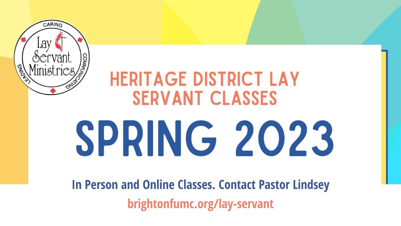 Lay Servant Ministries - First United Methodist Church-Brighton ...