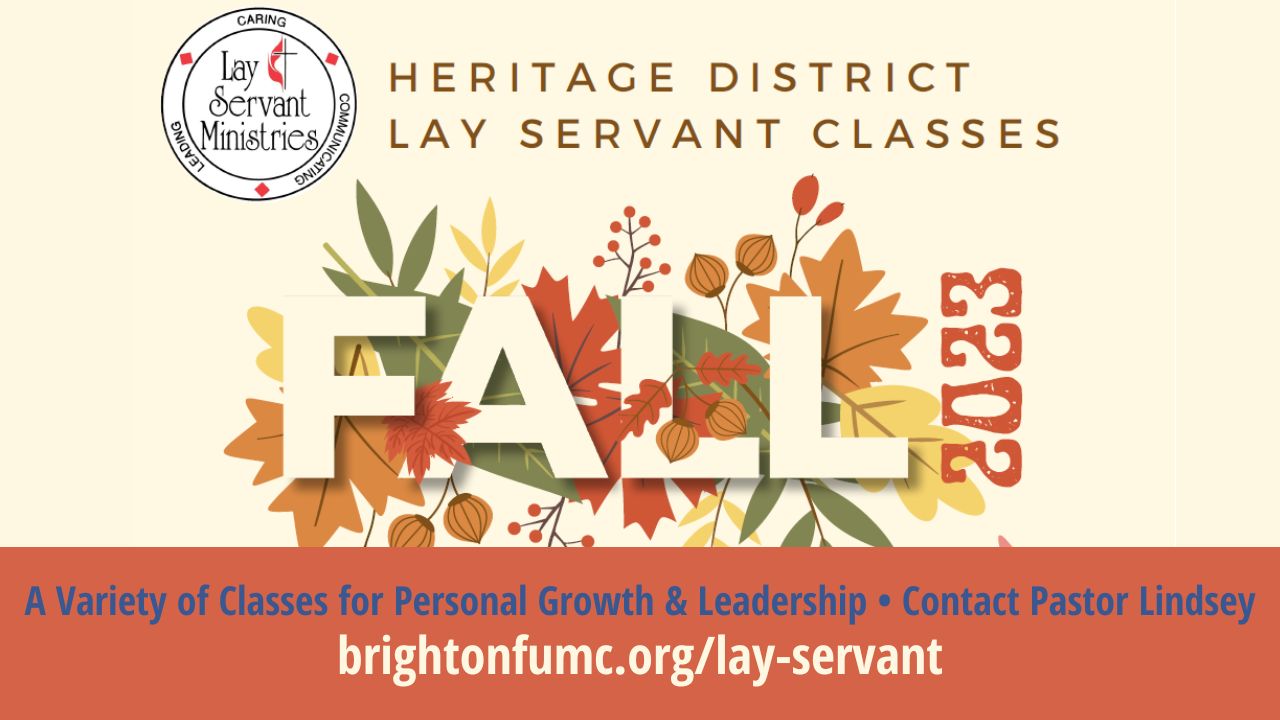 Lay Servant Ministries - First United Methodist Church-Brighton ...